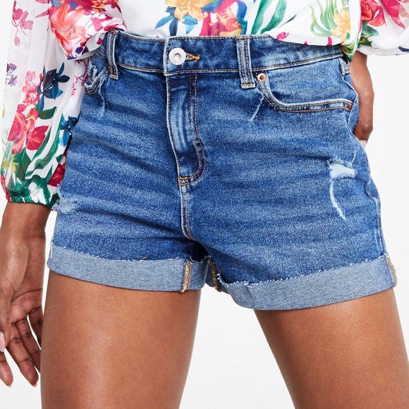 INC International Concepts | Shorts | High Rise Denim Shorts | Poshmark